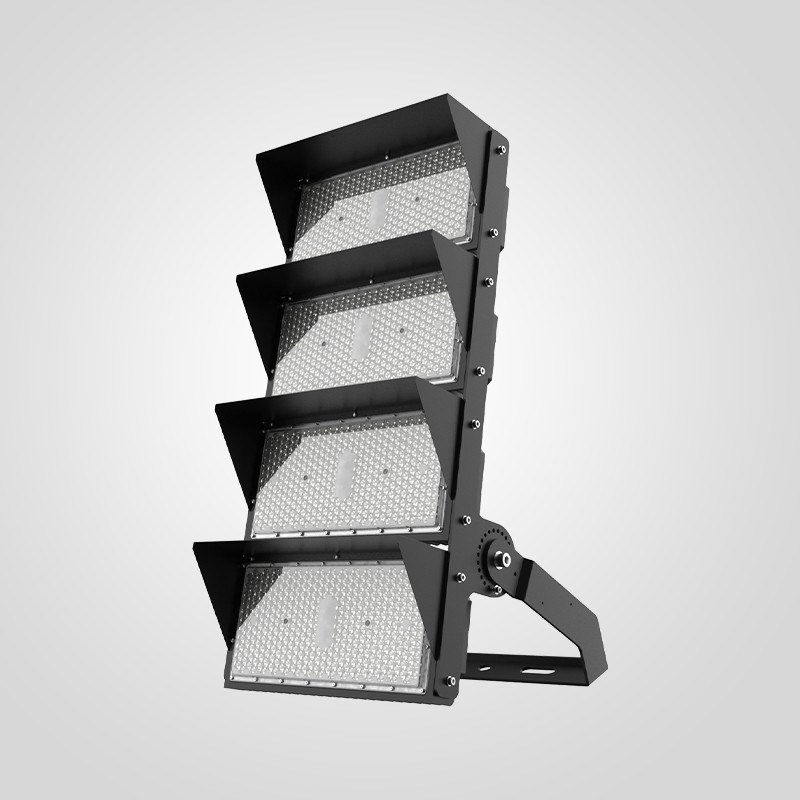 IK09 Rated Stadium Light Adjustable Beam Angle Tennis Court Flood Lights