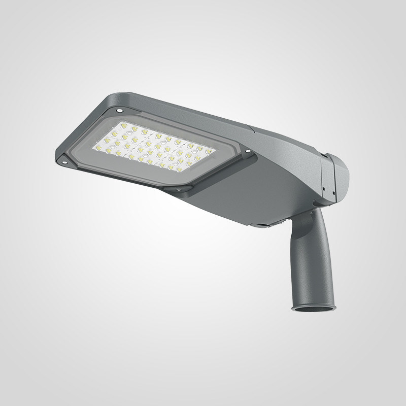 Vertical Pole Mounted Street Lights Aluminum Goldenlux LED Street Light